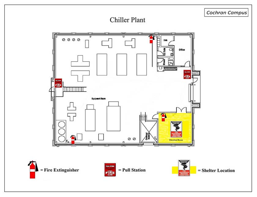 Safety Diagrams: Middle Georgia State University